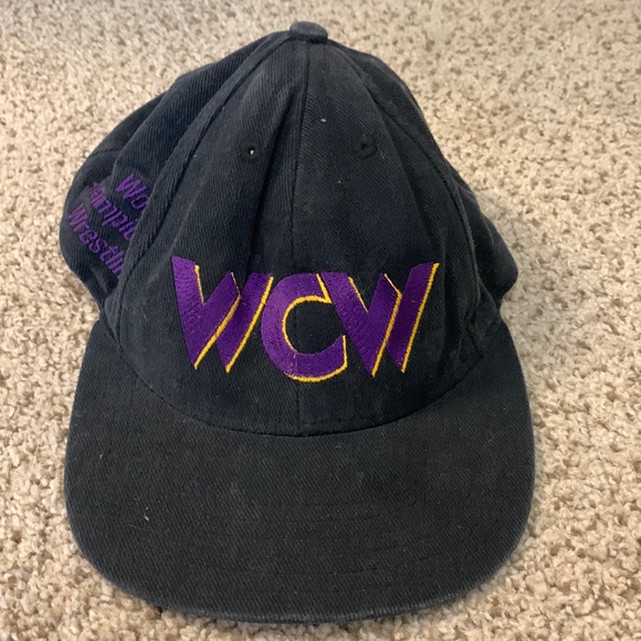 Accessories | Vintage Wcw Snapback Hat | Poshmark